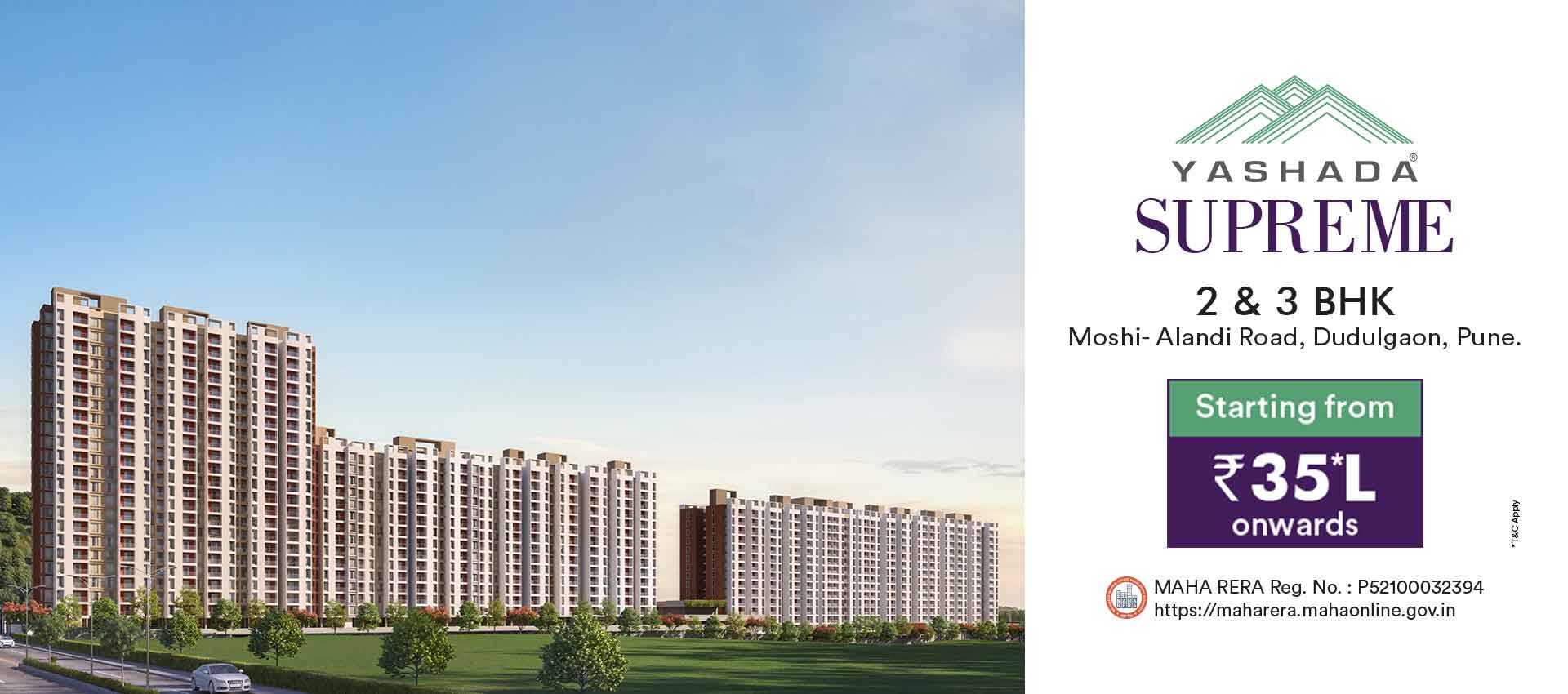 Yashada Supreme - 2 BHK In Moshi - Alandi Road